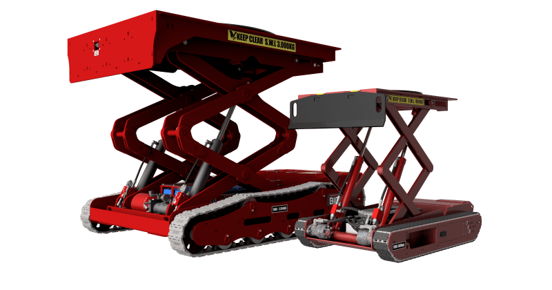 TRACKED ELEVATING DEVICE (T.E.D.™) – Wabash Mfg. Inc.
