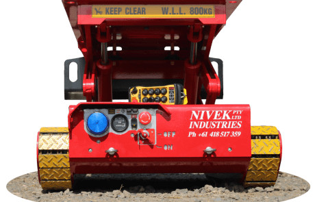 TRACKED ELEVATING DEVICE (T.E.D.) – Wabash Mfg. Inc.