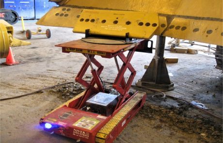 TRACKED ELEVATING DEVICE (T.E.D.) – Wabash Mfg. Inc.